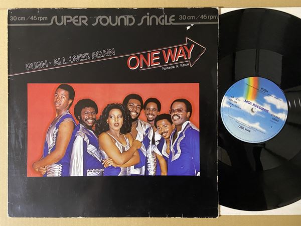 One Way – Push / All Over Again – s18328 – シエスタレコード